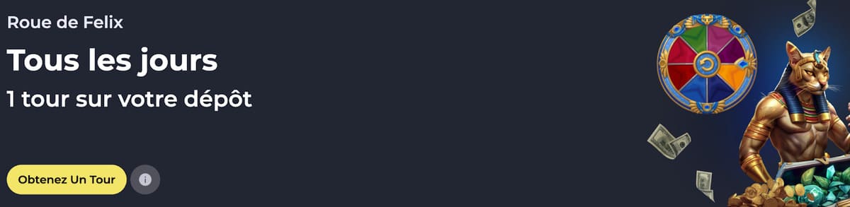 Felixspin casino | Bonus jusqu'à 750€ + 350 tours gratuits